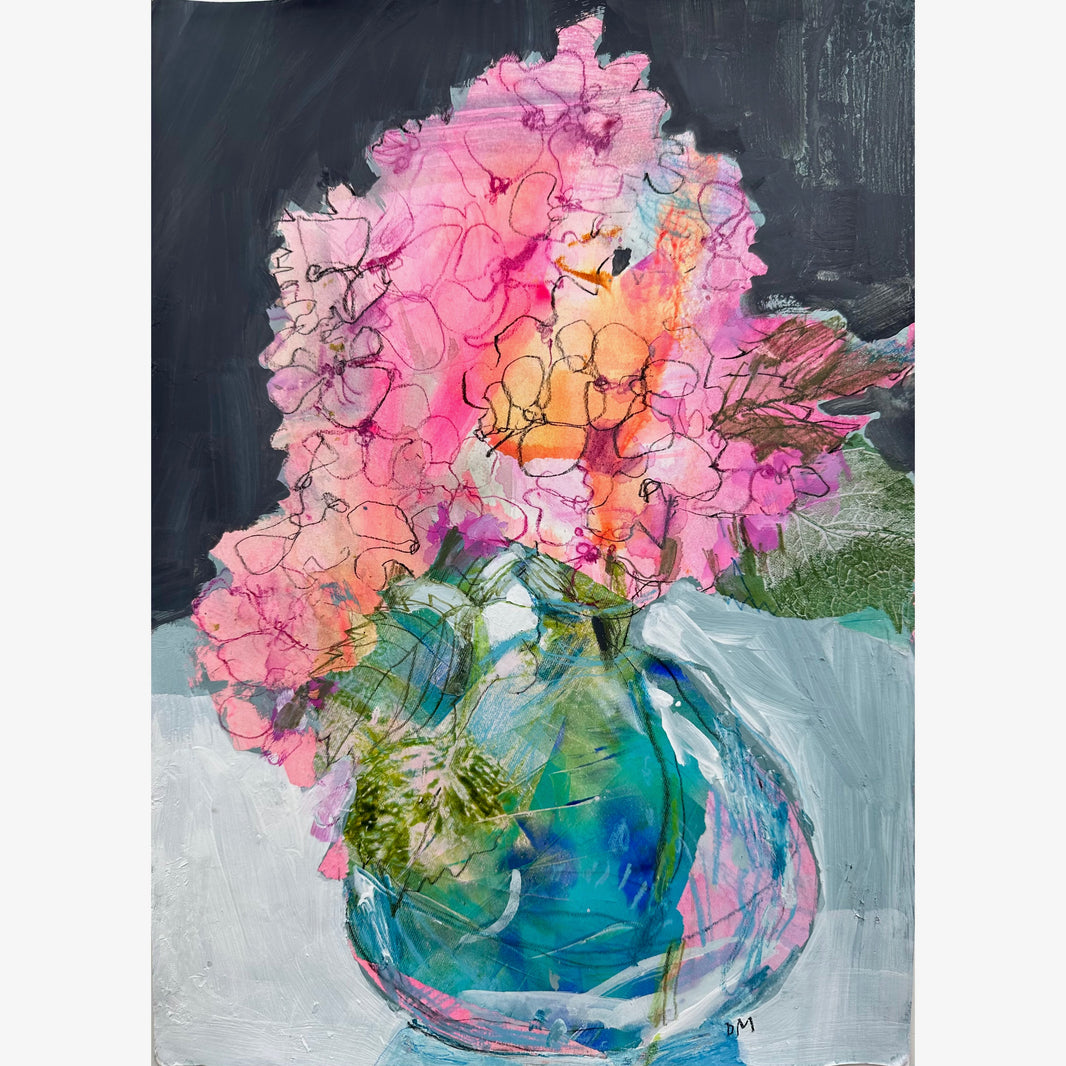 Debbie Mackinnon - Works On Paper - Floral Paintings