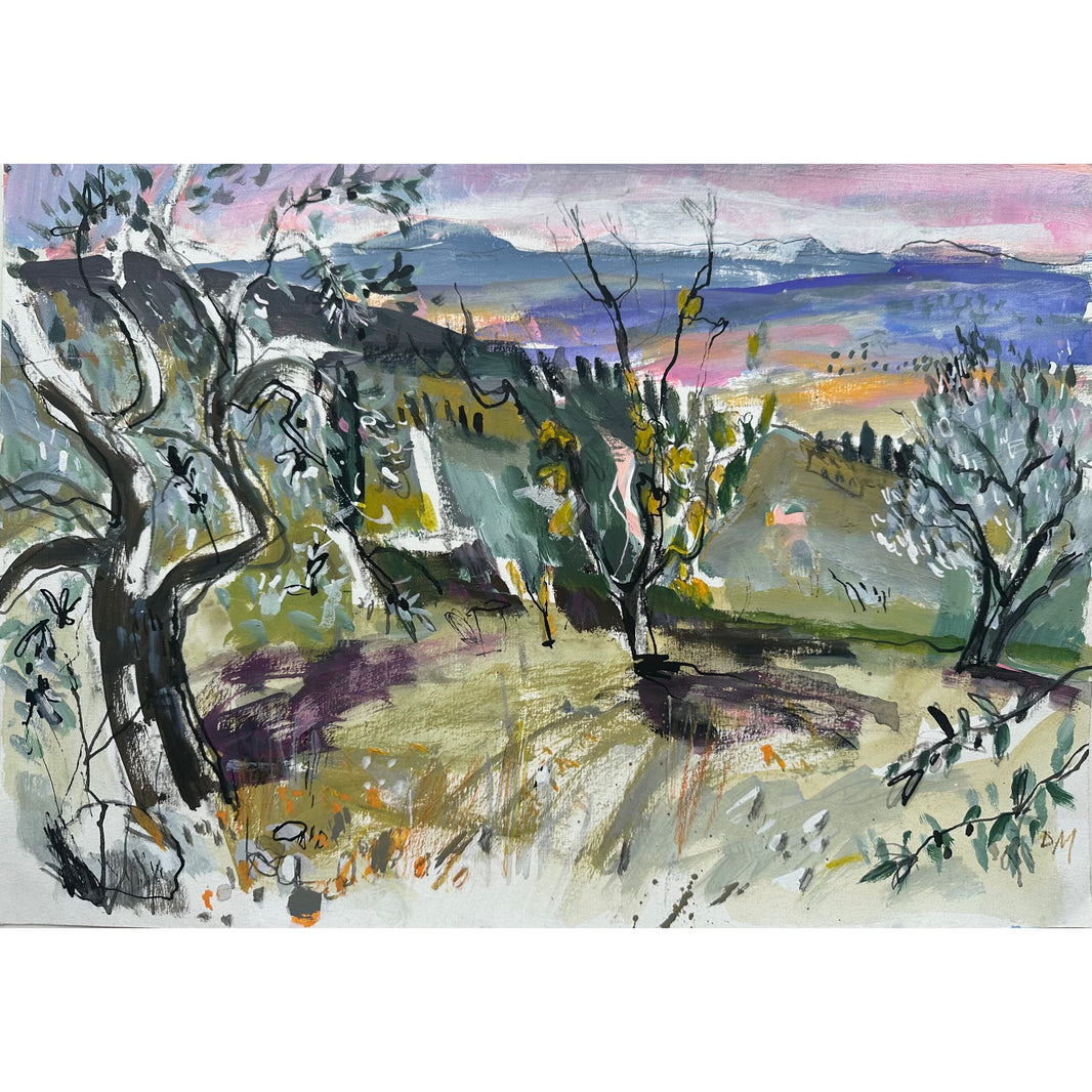 Debbie Mackinnon - Works On Paper - Landscape Paintings
