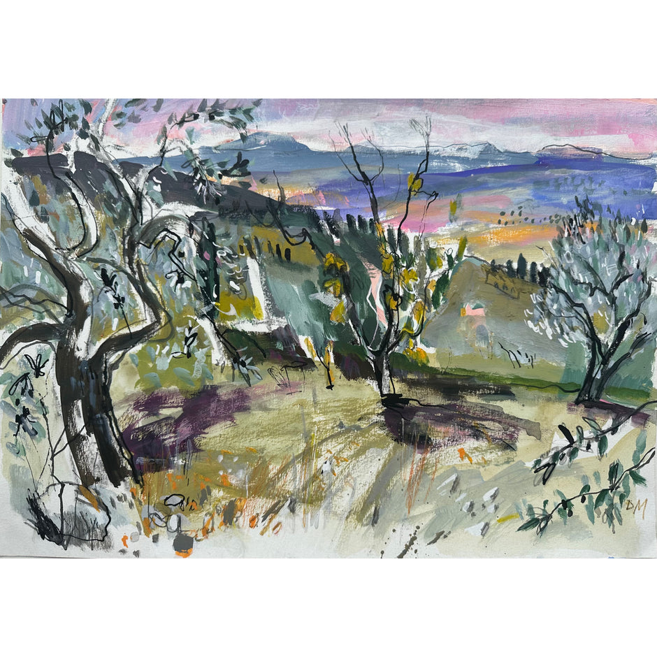Debbie Mackinnon - Works On Paper - Landscape Paintings